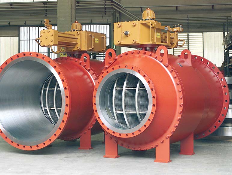 PIBIVIESSE - Side Entry Trunnion Mounted Control Ball Valve